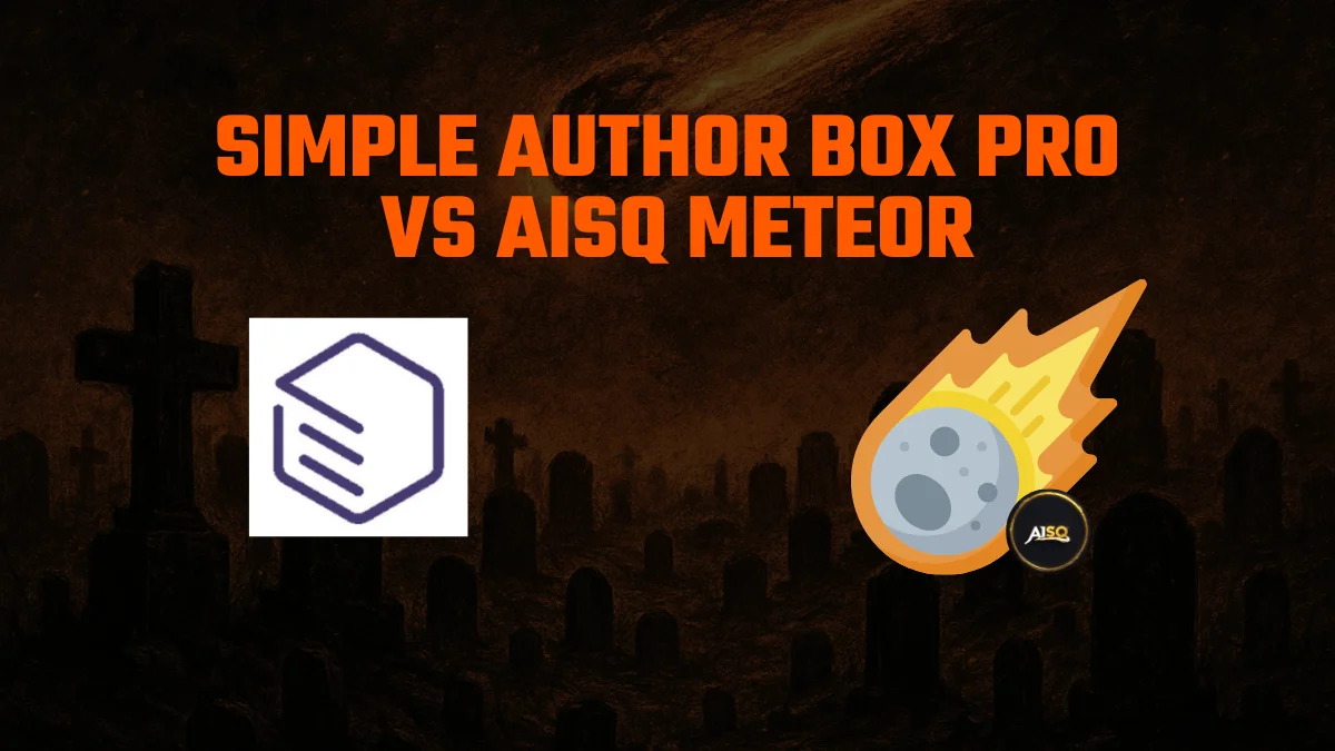 Simple Author Box Pro Alternative – AISQ Meteor + Starbox PRO (Best ...
