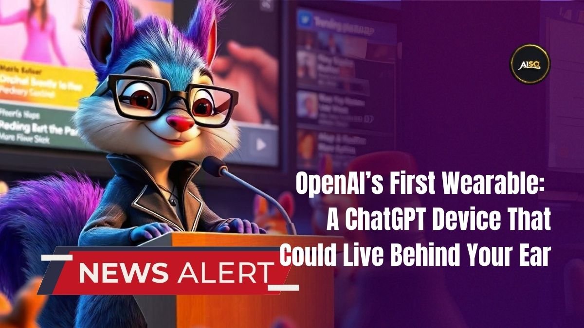 OpenAI’s First ChatGPT Wearable: a Screenless Device Worn Behind the Ear
