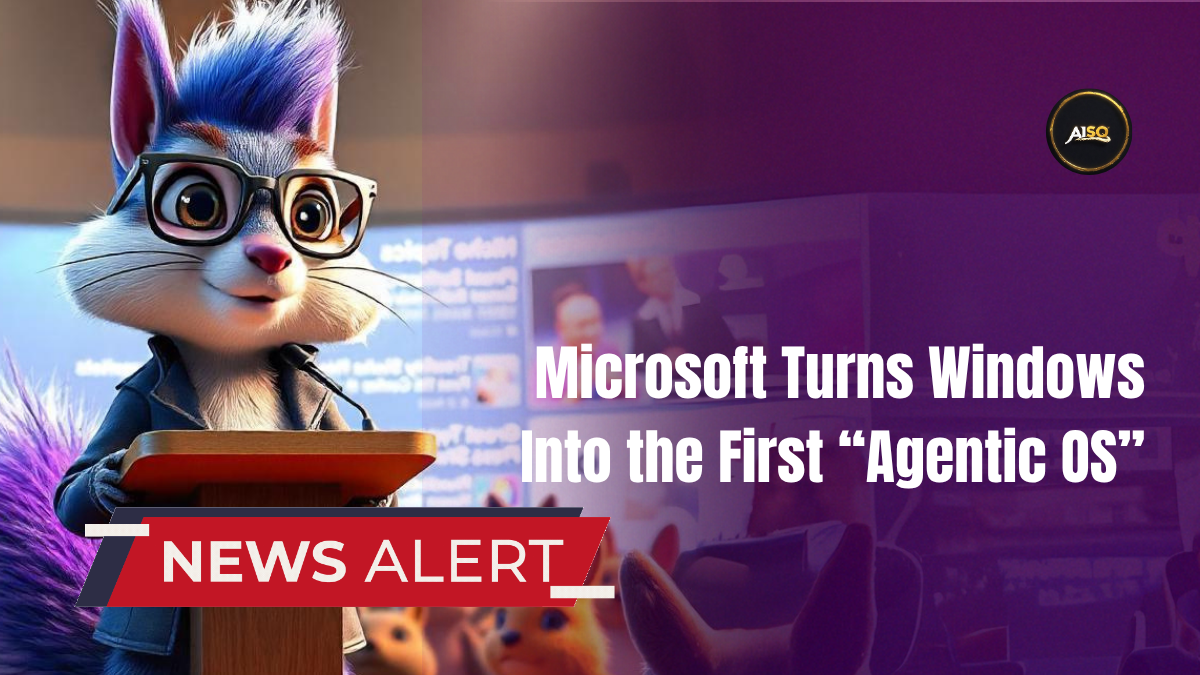 Microsoft Turns Windows Into the First “Agentic OS”