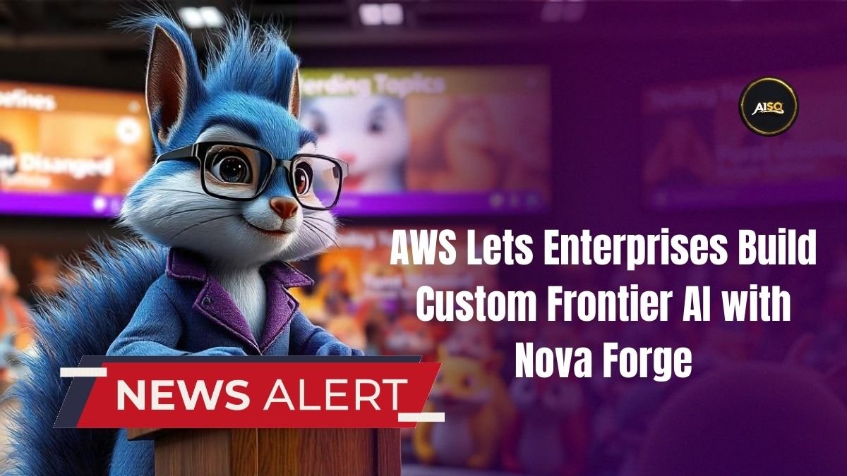AWS Lets Enterprises Build Custom Frontier AI with Nova Forge